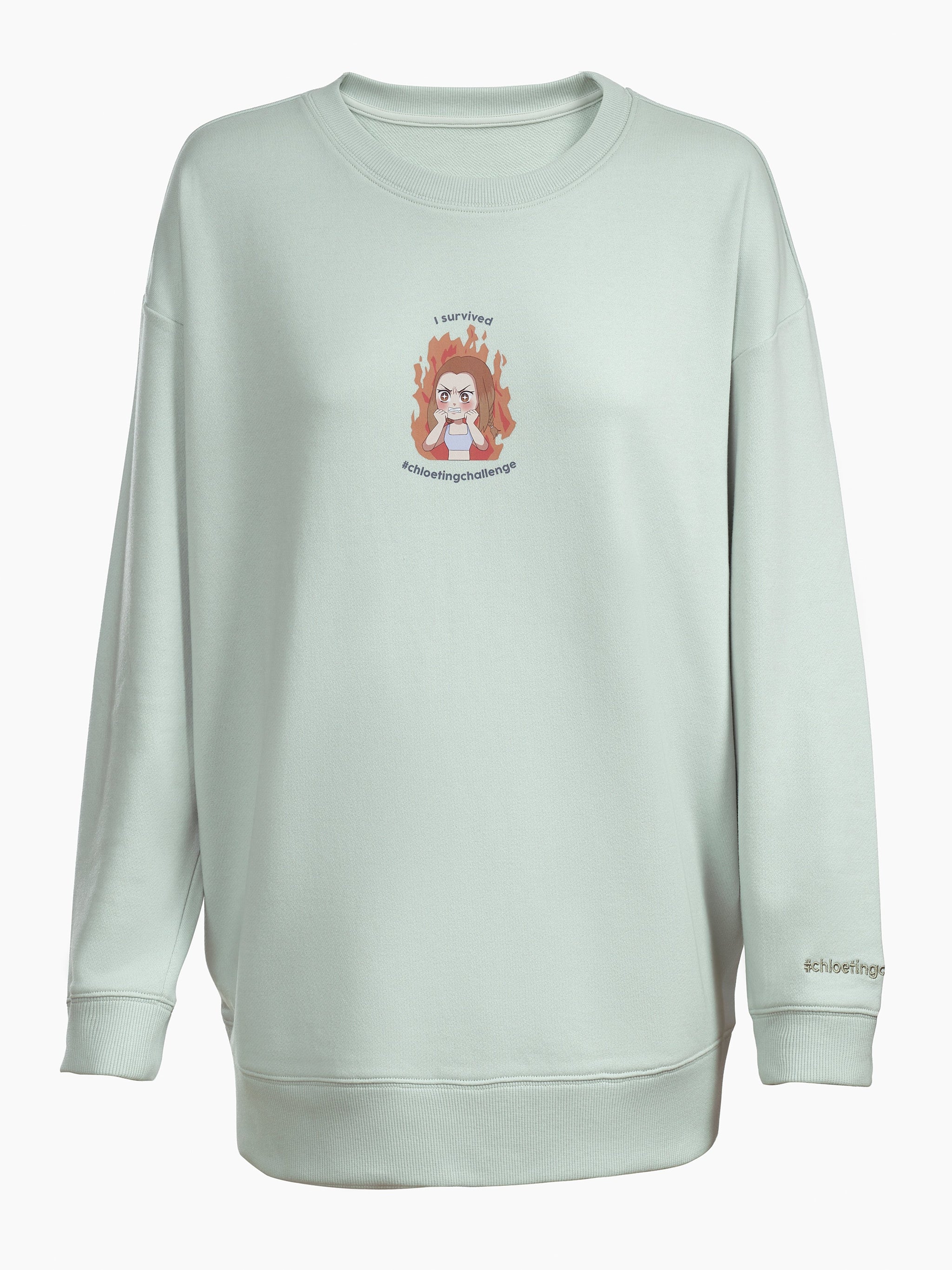 Matcha Crew Neck - I Survived – Chloe Ting