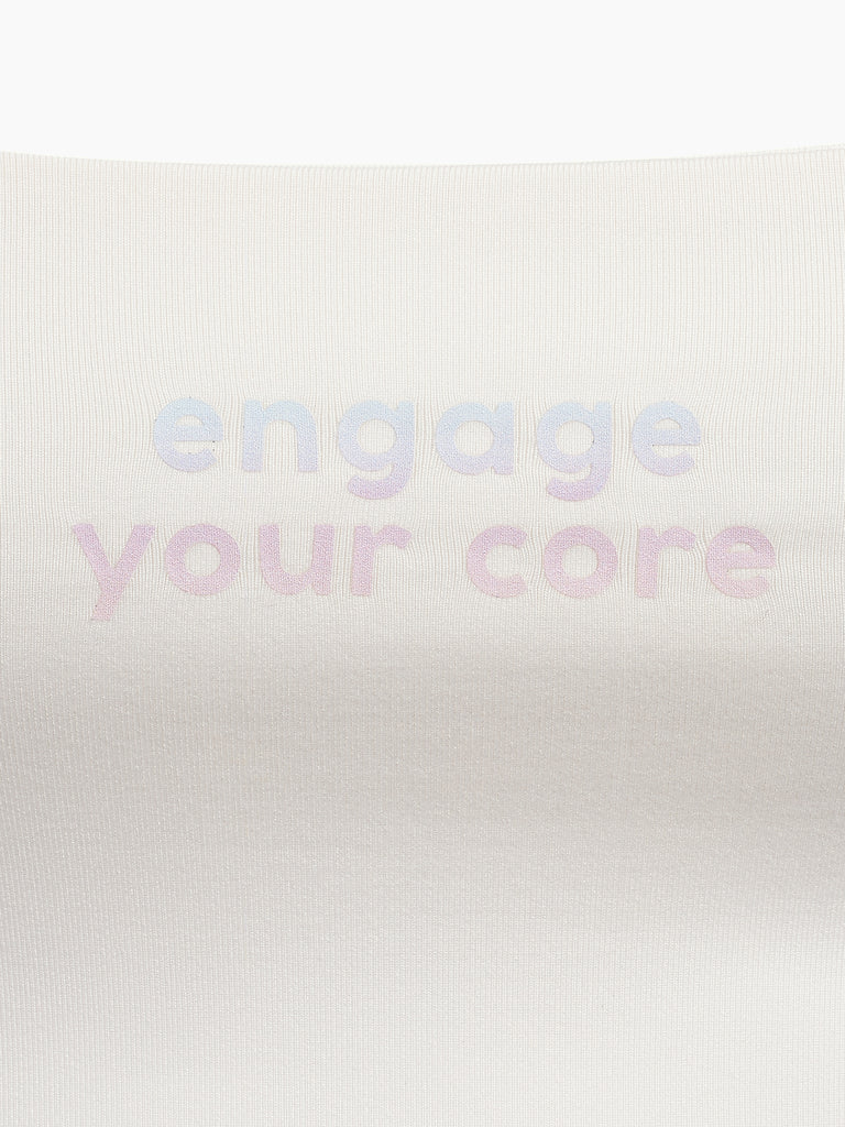 Cream Tank - Engage Your Core – Chloe Ting